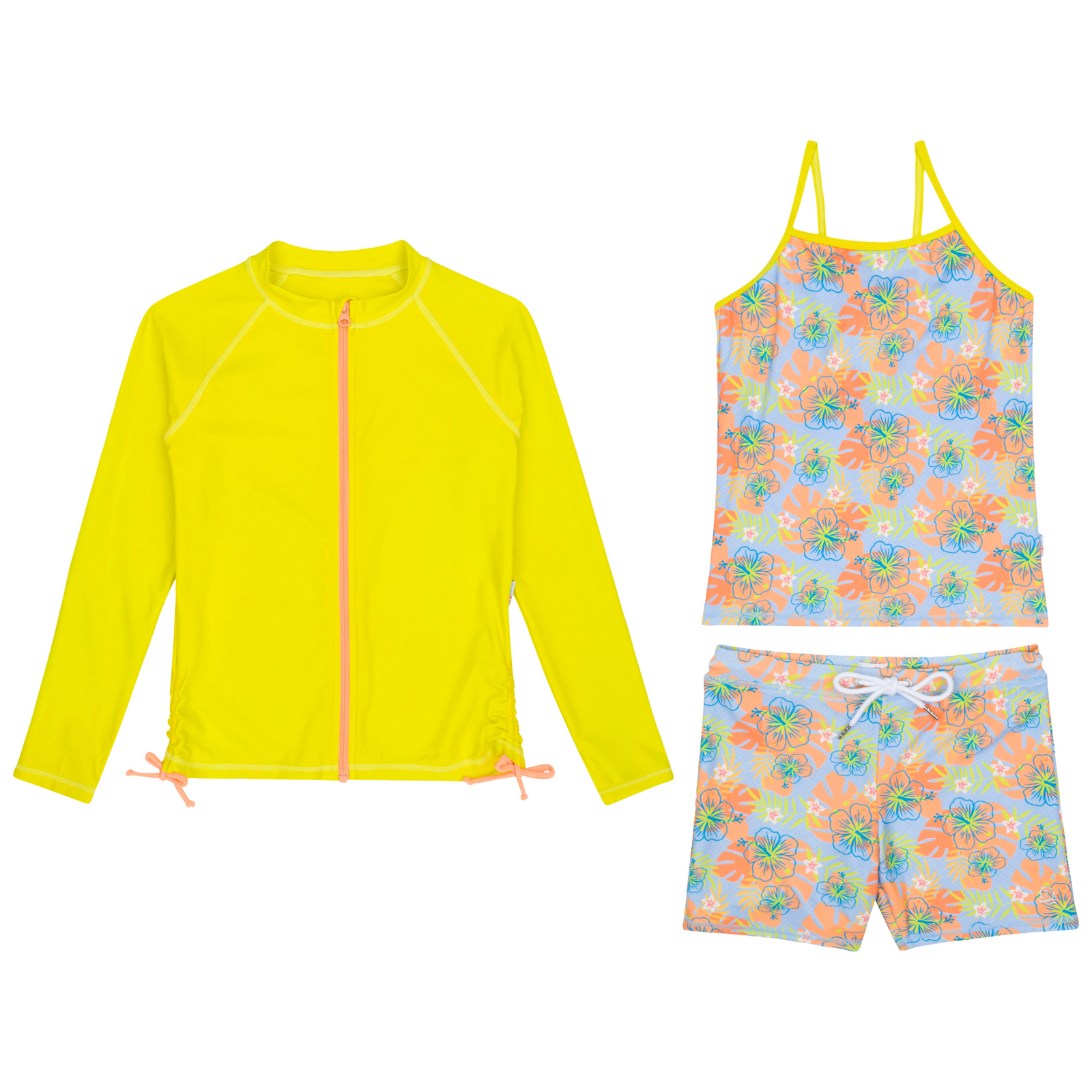 girls-long-sleeve-rash-guard-tankini-shorts-set-3-piece-groovy