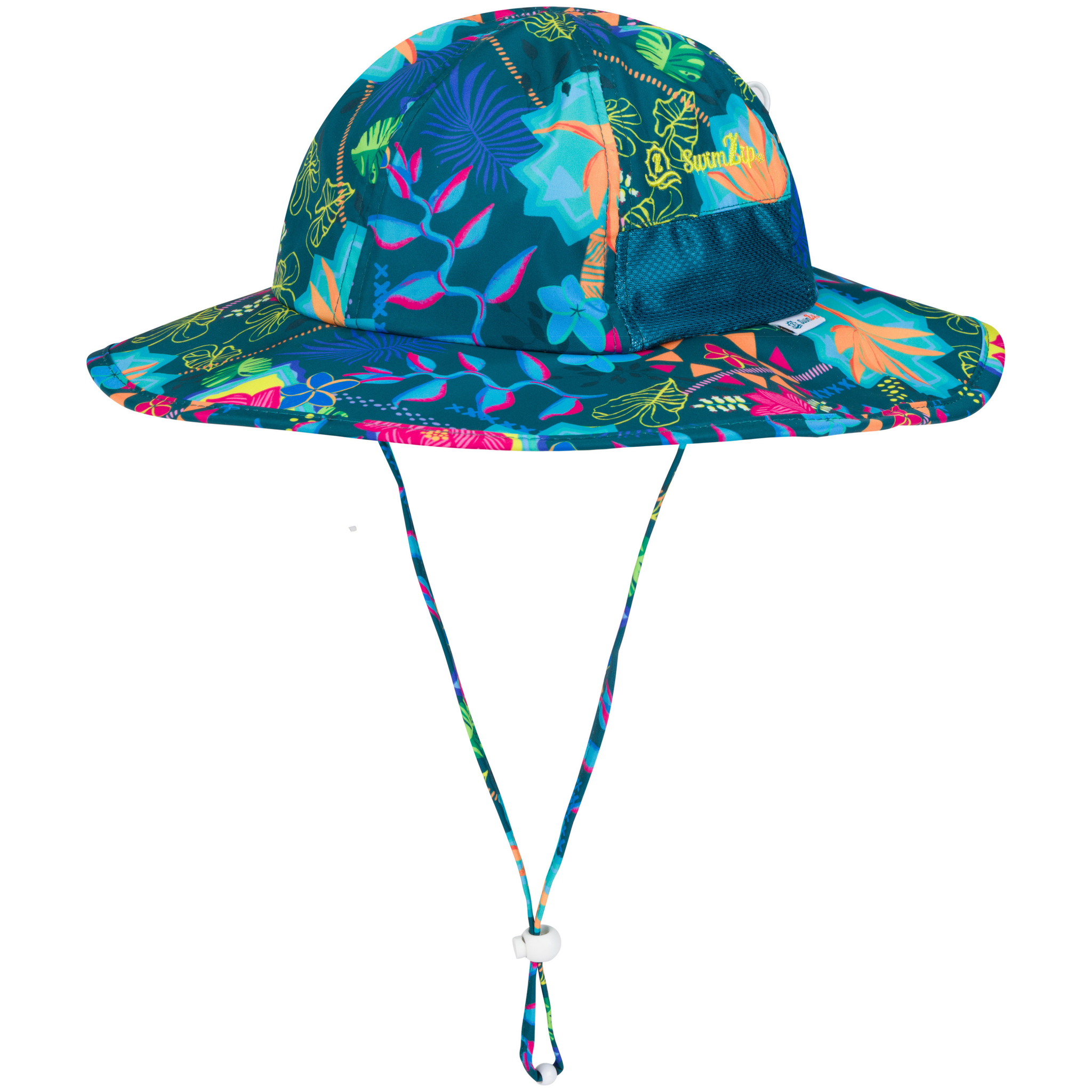 SwimZip Kid's Wide Brim Sun Hat - Multiple Colors - UPF Sun Protection
