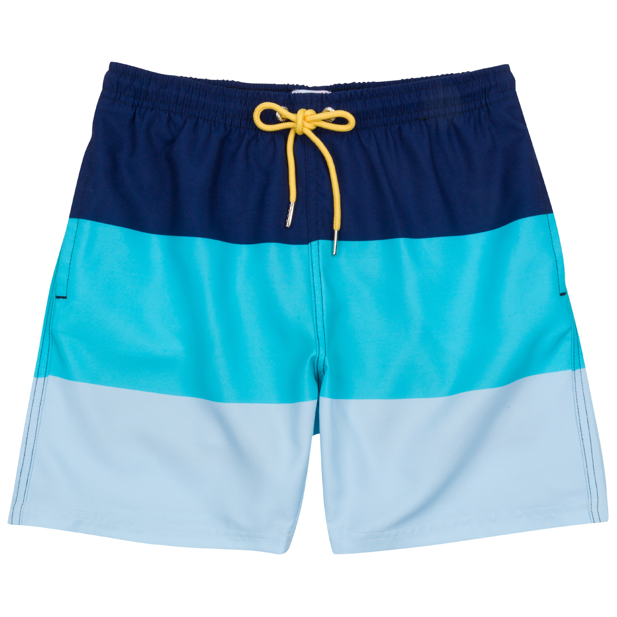 Boys Swim Trunks Boxer Brief Liner (sizes 6-14) | “Color Pop"