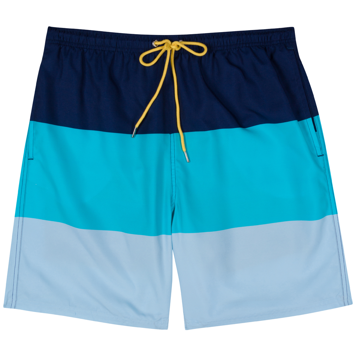 Men's 8" Swim Trunks Boxer Brief Liner | "Color Pop"