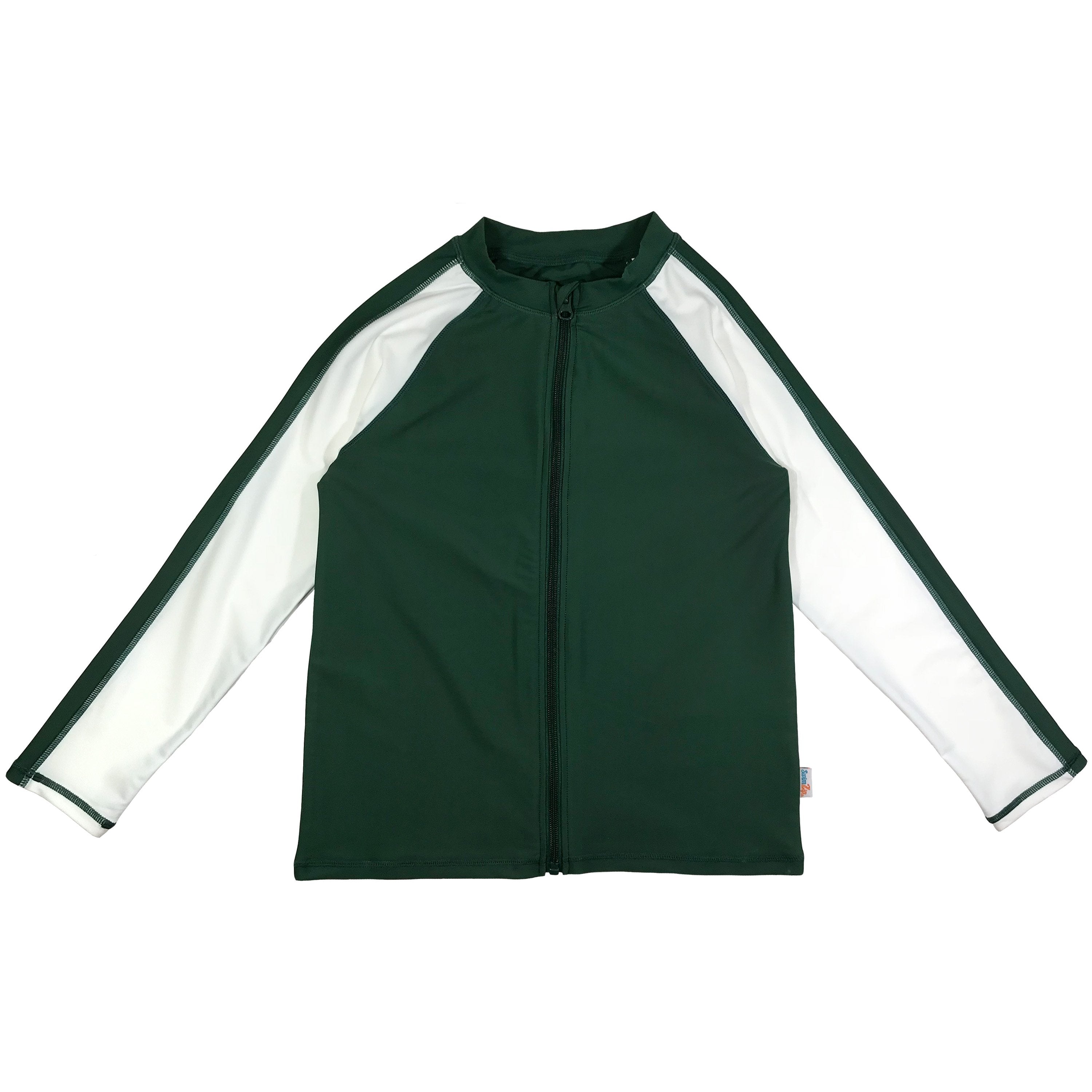 Boy's Zipper Rash Guards - UPF 50+ Sun Protection | SwimZip Swimwear